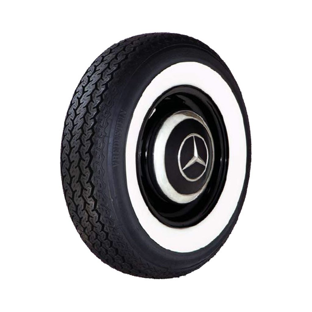 13" Vintage Mercedes - 13 Inch White Wall Tires - Custom Tires